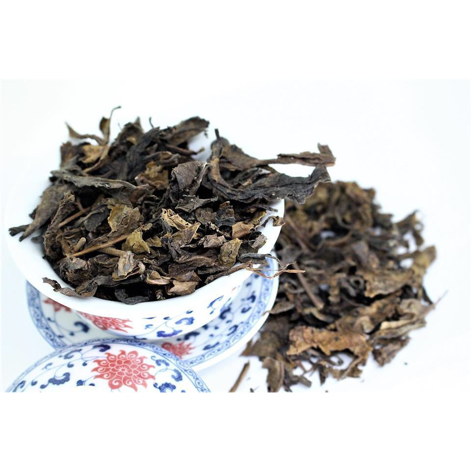 1990's Yi Wu Old tree Big Arbor Loose Pu-erh Basket Tea